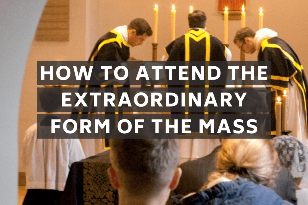 Video: How to Attend the Extraordinary Form – With Dr Joseph Shaw ...