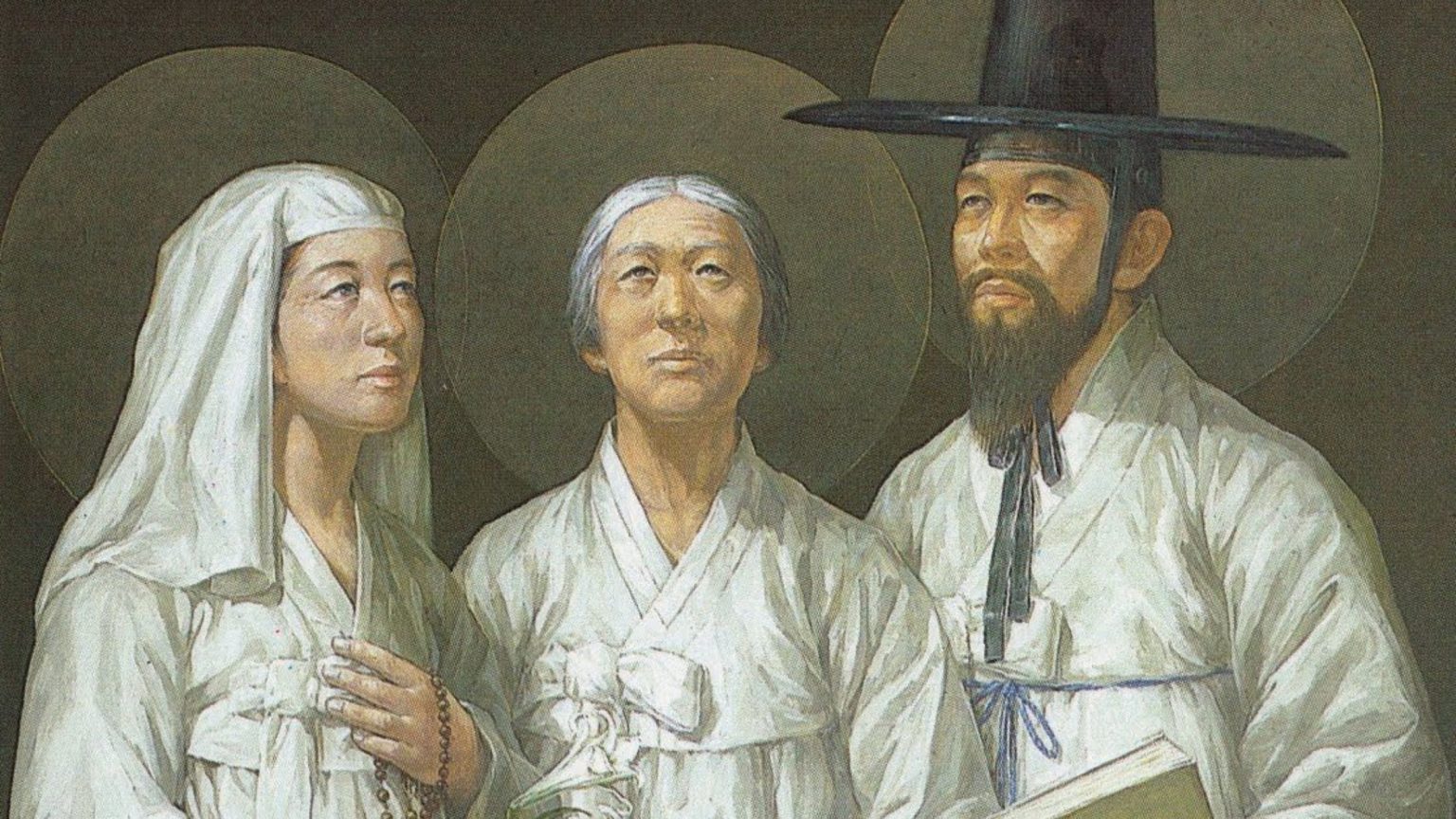 Saints Andrew Kim Tae-gon, Priest, and Paul Chong Ha-sang, and ...